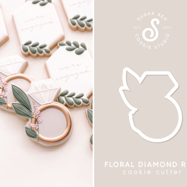 Diamond Ring Cookies - Etsy