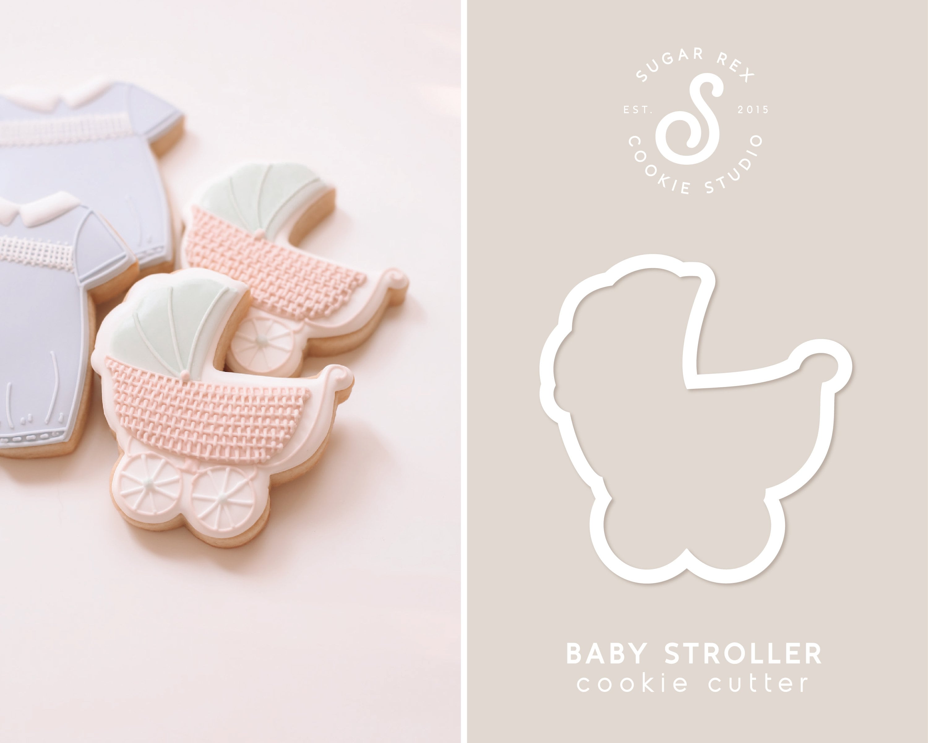 Baby Stroller Cookie Cutter - Etsy