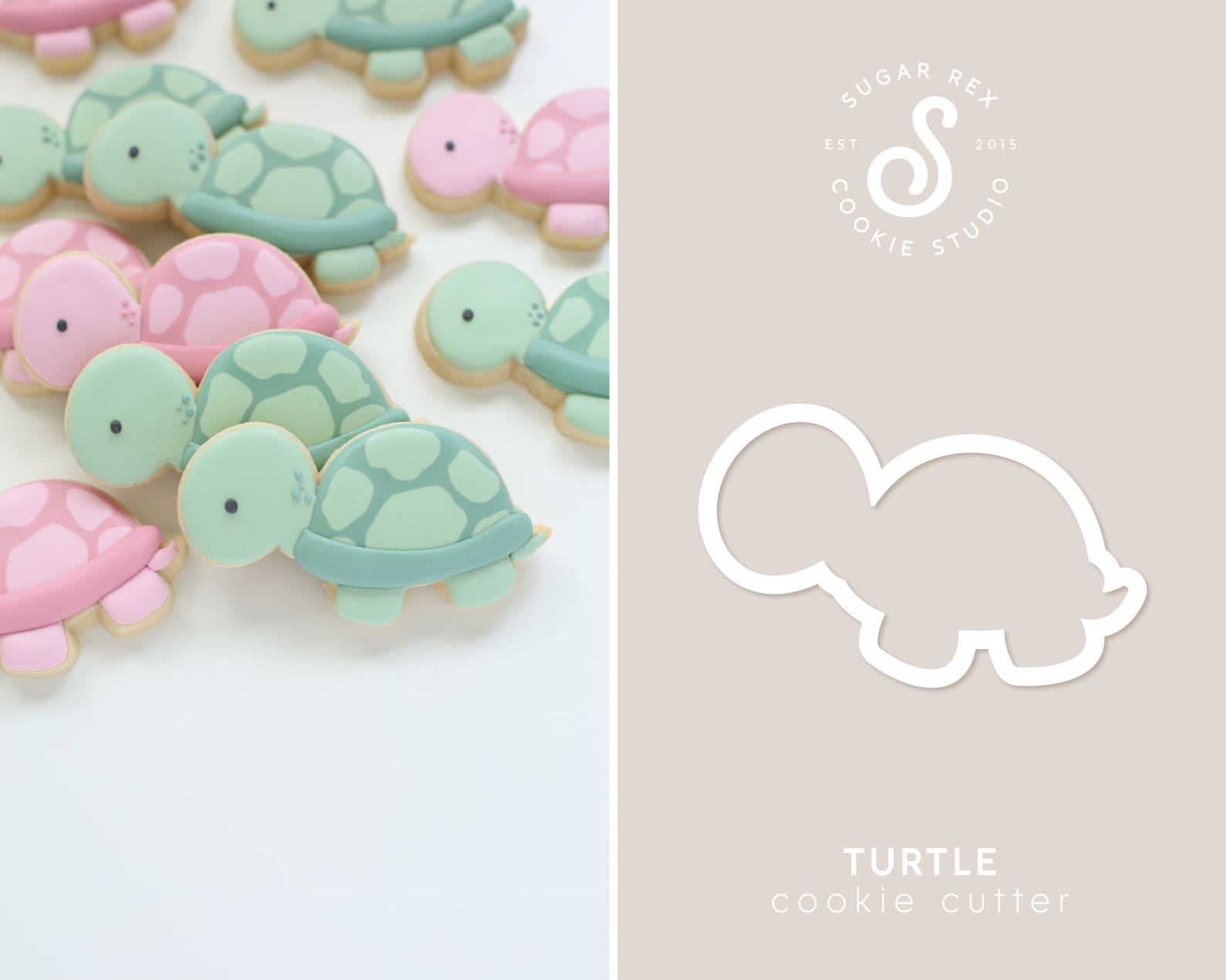 Turtle Cookie Cutter - Etsy