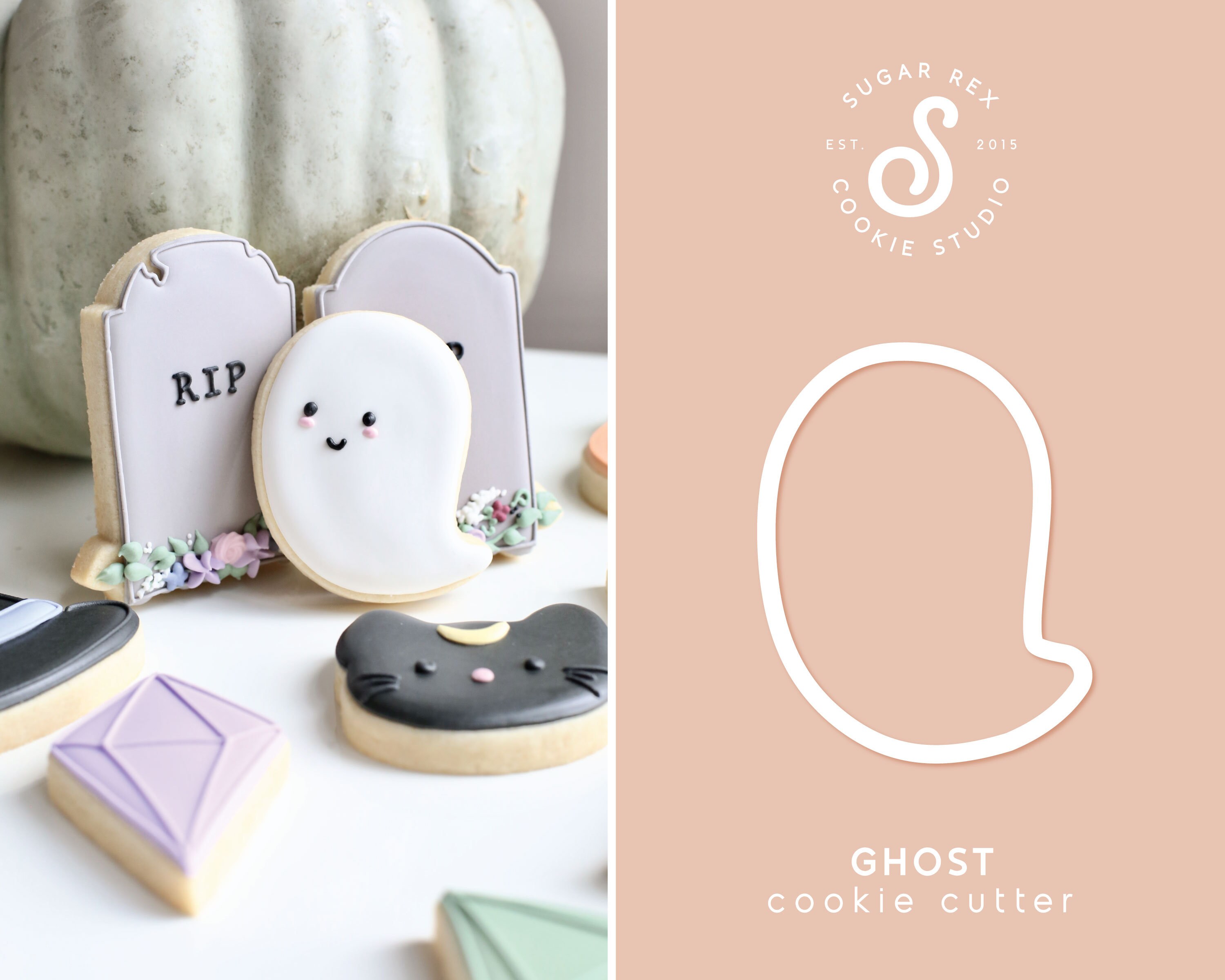 Ghost Cookie Cutter - Etsy