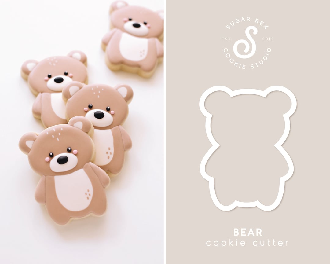 Bear Cookie Cutter - Etsy