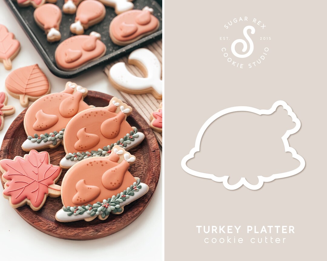 Turkey Platter Cookie Cutter - Etsy