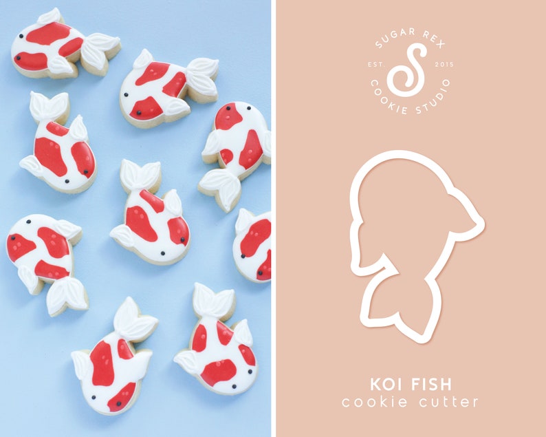 Koi Fish Cookie Cutter - Etsy