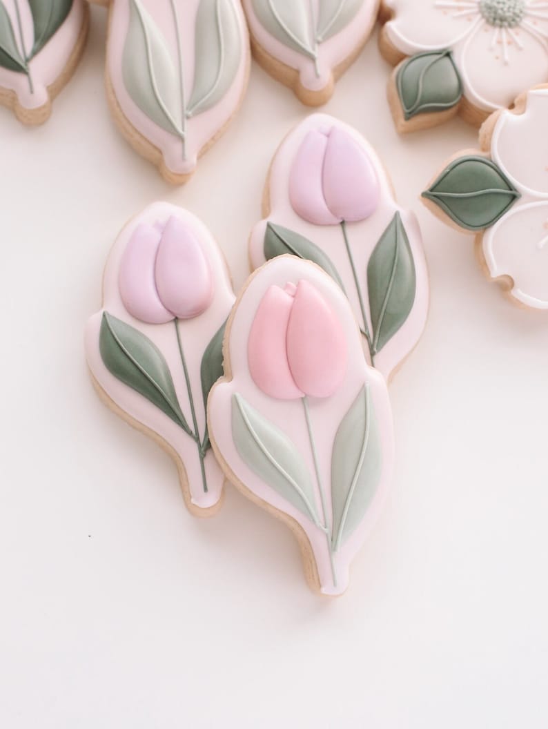 Spring Flower Cookie Cutter Collection - Etsy