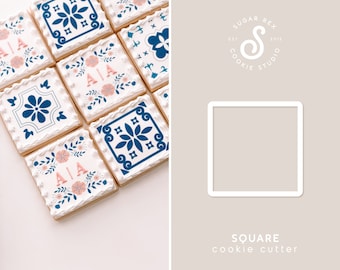 64, 1" Size Squares Multi Cookie Cutter ( 8x8 in )- Fast Shipping ...