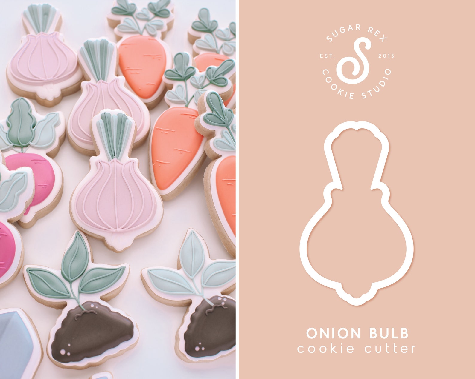 Onion Bulb Cookie Cutter - Etsy