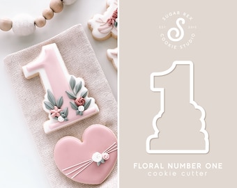 First Birthday Cookie Cutter. One Cookie Cutter. Number One Cookie ...