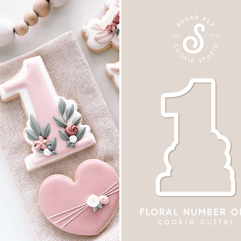 Number Cookies - Etsy