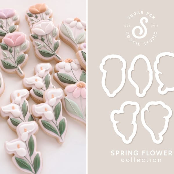 Flower Cookie Cutter - Etsy