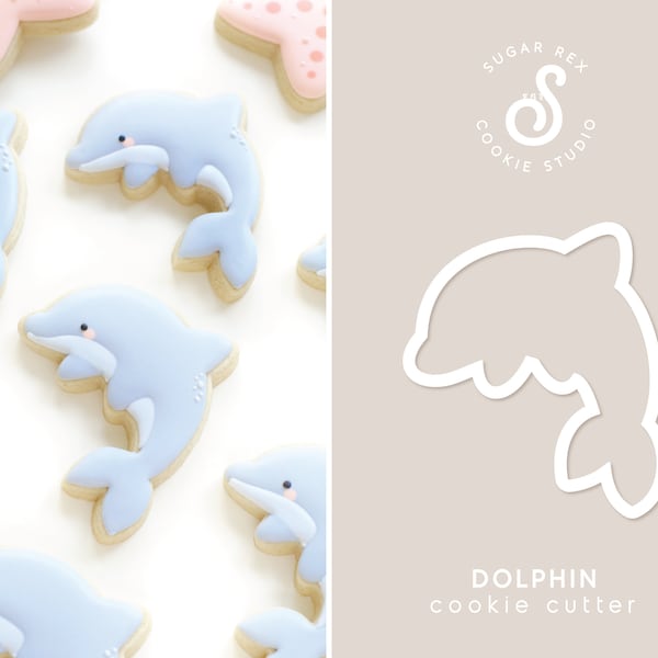 Dolphin Cookie - Etsy