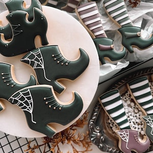Sassy Witch Boot Cookie Cutter - Etsy