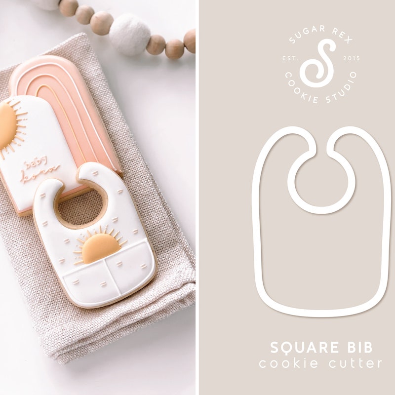 Baby Bib Cookies - Etsy