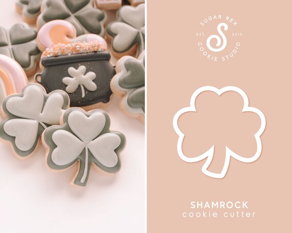 Shamrock Cookie Cutter - Etsy