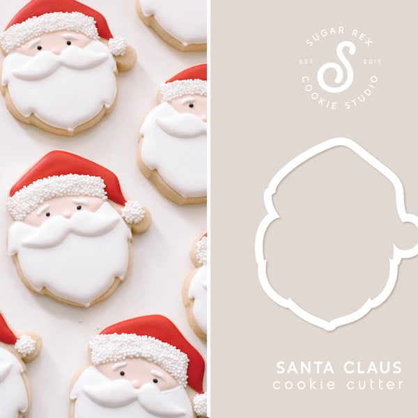 Santa Cookie Cutter - Etsy