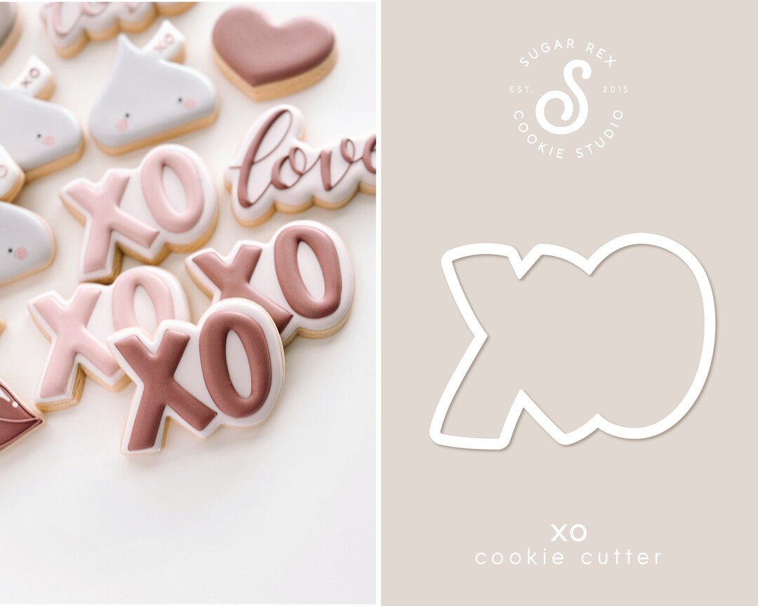 XO Cookie Cutter - Etsy
