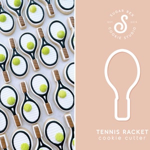 Tennis Racket Cookie Cutter - Etsy