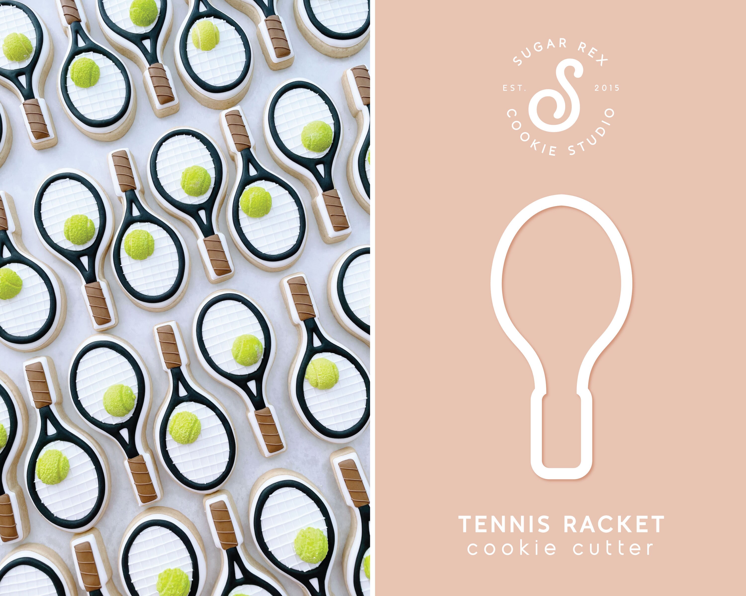 Tennis Racket Cookie Cutter - Etsy