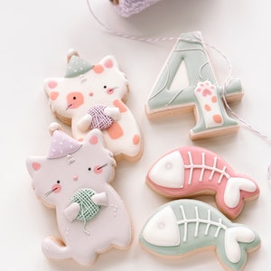 Birthday Kitten Cookie Cutter - Etsy