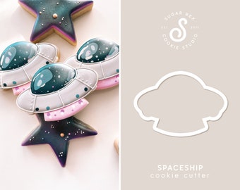 Alien Spaceship Cookie Cutter - Etsy
