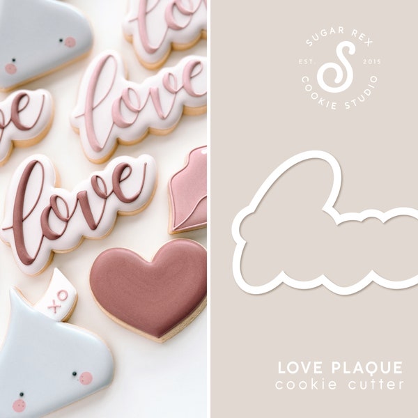 Love Cookie Cutter - Etsy