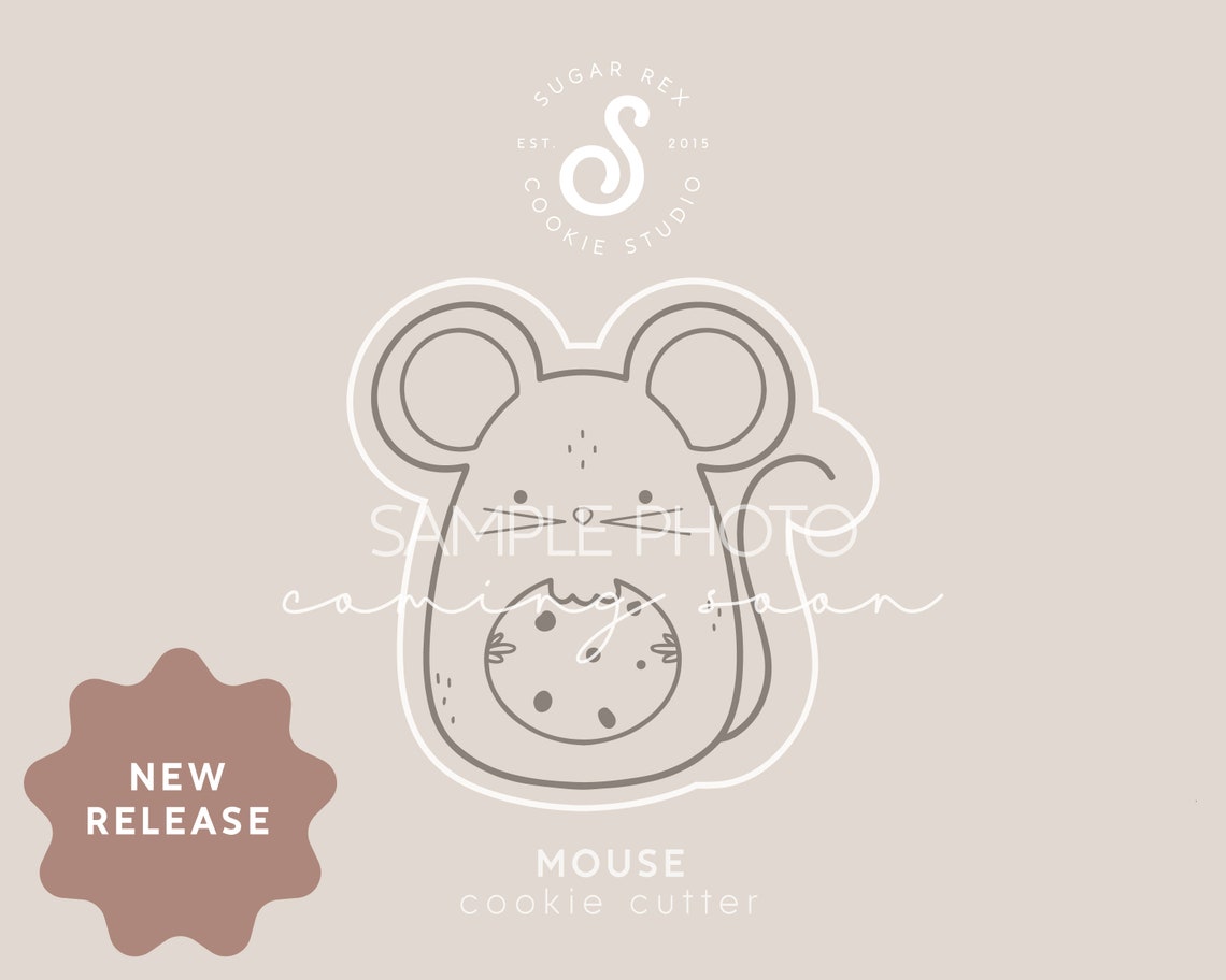 Mouse Cookie Cutter - Etsy