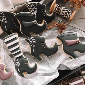 Sassy Witch Boot Cookie Cutter - Etsy