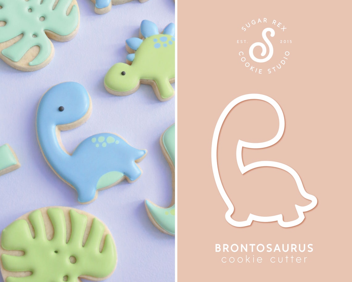 Brontosaurus Cookie Cutter | Etsy