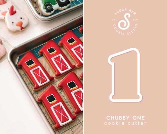 Chubby One Cookie Cutter | Etsy