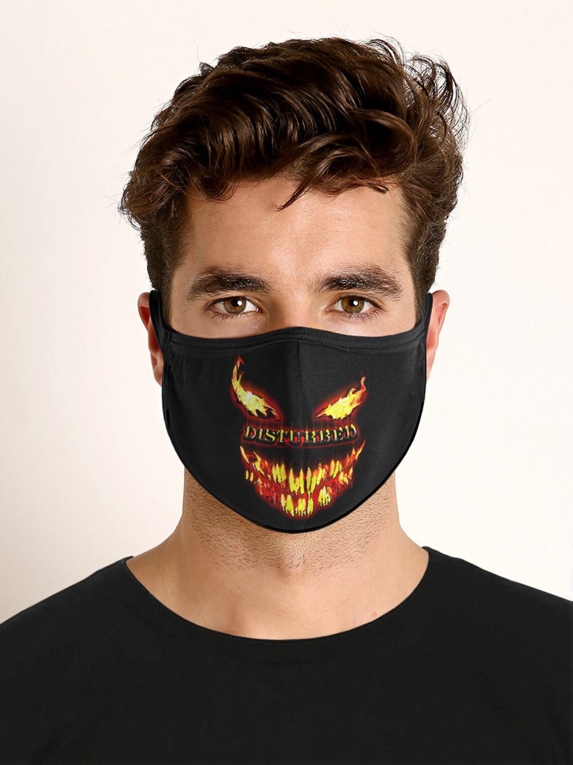 Disturbed Face Mask Reusable Washable 100% Cotton inside | Etsy