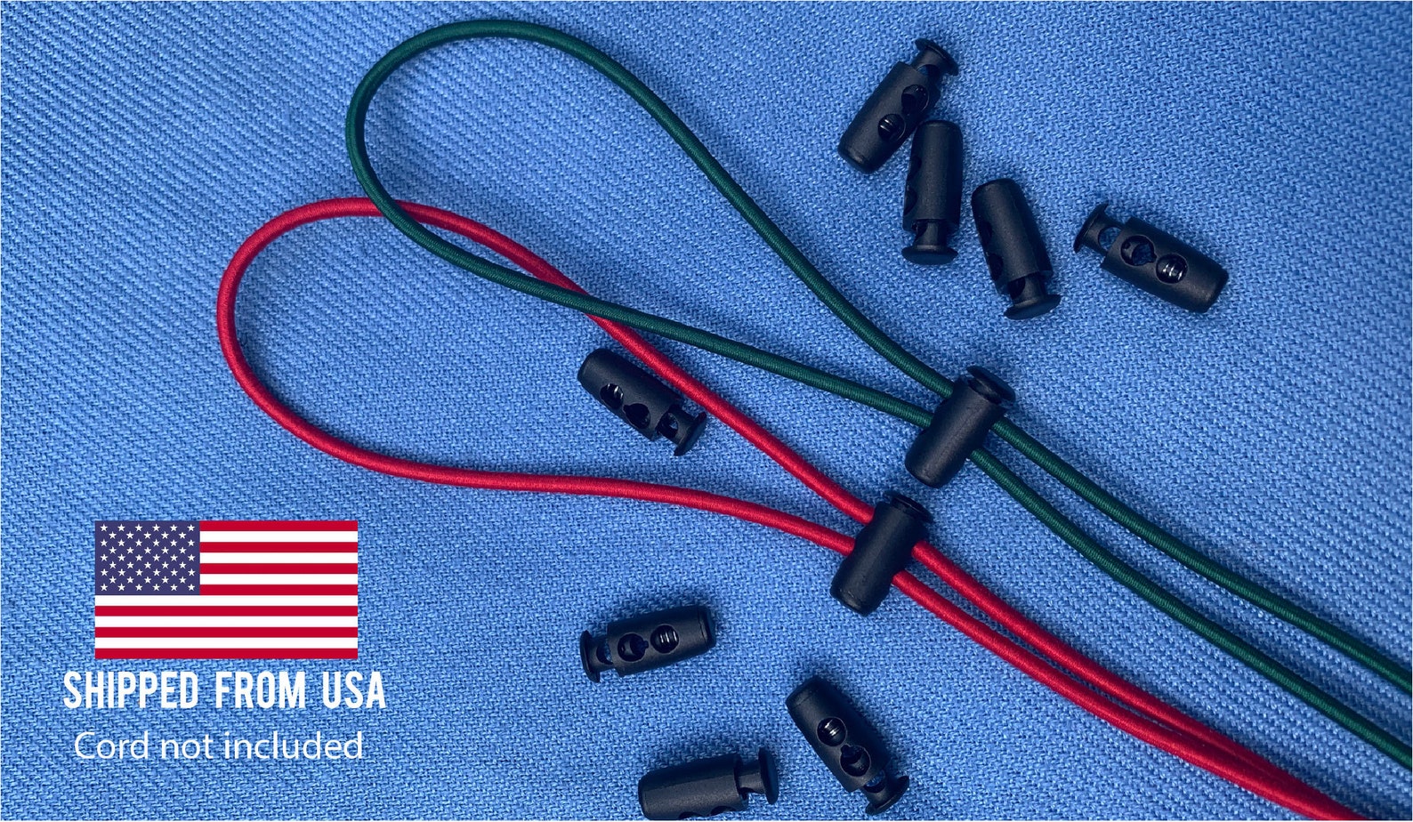 Cord Locks (2 Sizes) - Nylon Material W/ Metal Spring - Etsy