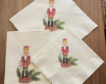 Nutcracker Napkins Paper - Etsy