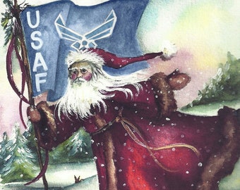 Santa Air Force - Etsy