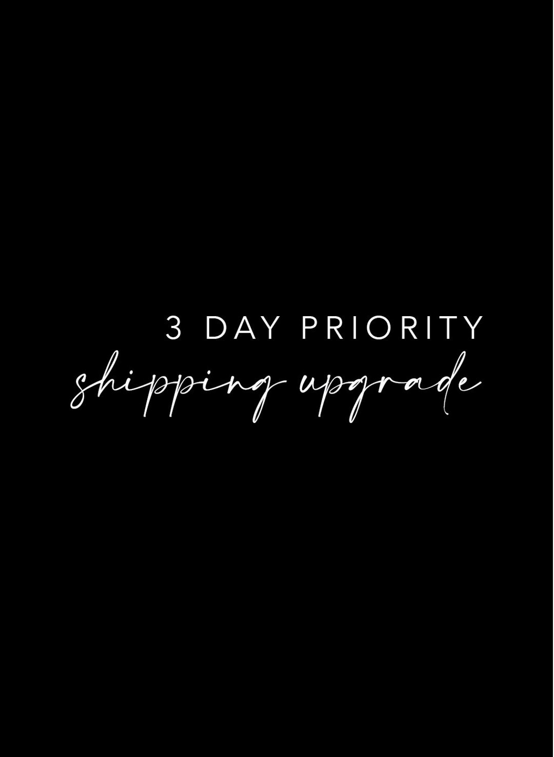 3 Day Priority USPS Shipping - Etsy