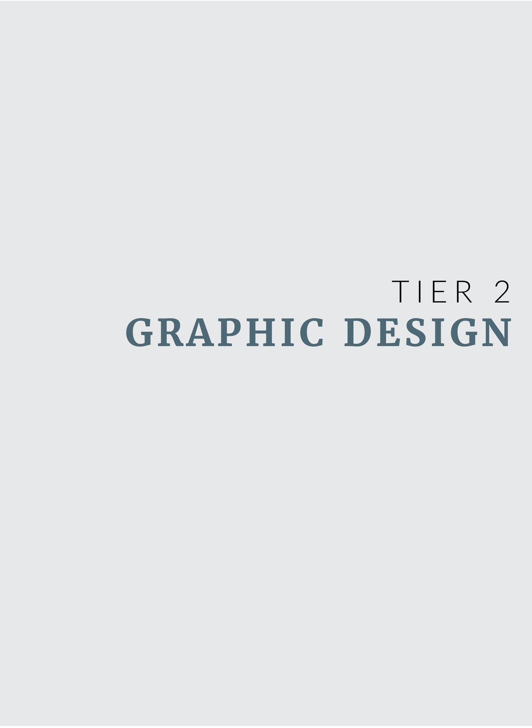 Tier 2 Graphic Design - Logos & Graphics - Etsy