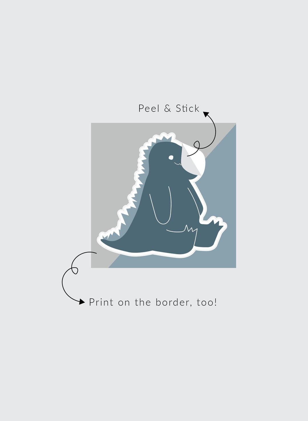 Custom Kiss Cut Stickers - YOUR LOGO - Glossy, Waterproof, UV and ...