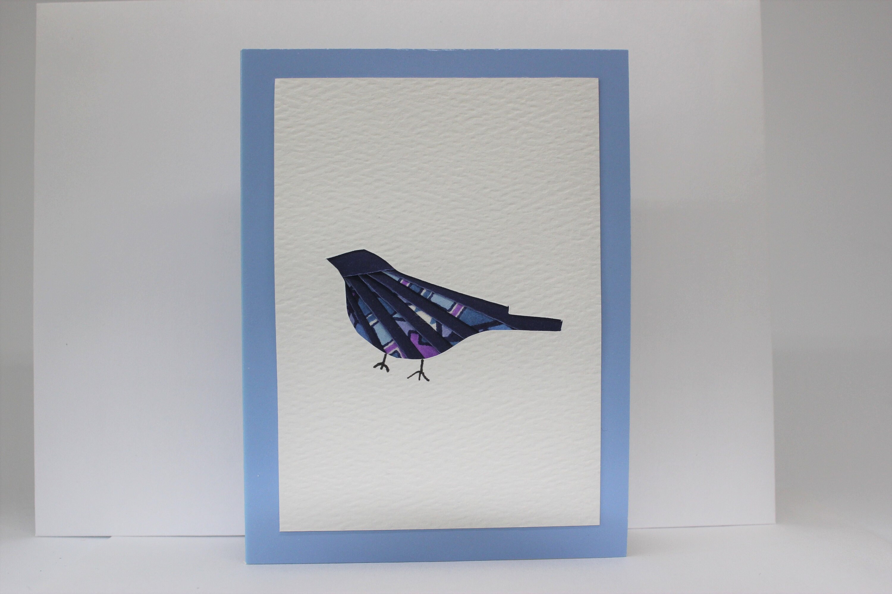 Assorted Set of 3 Small Gift Cards Unique Handmade Iris | Etsy