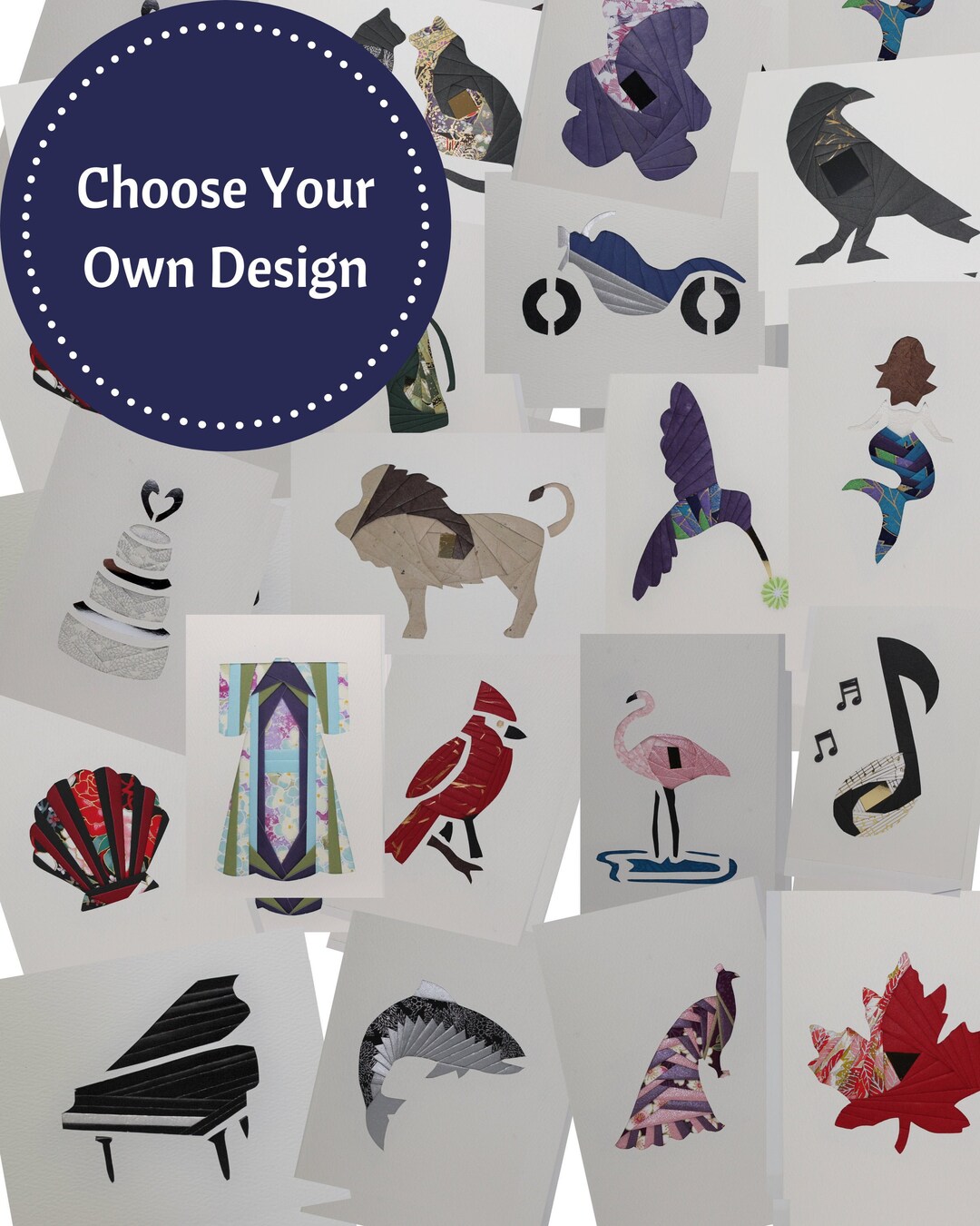 Custom Cards - Choose Your Own Design | Blank Greeting Card - Unique ...