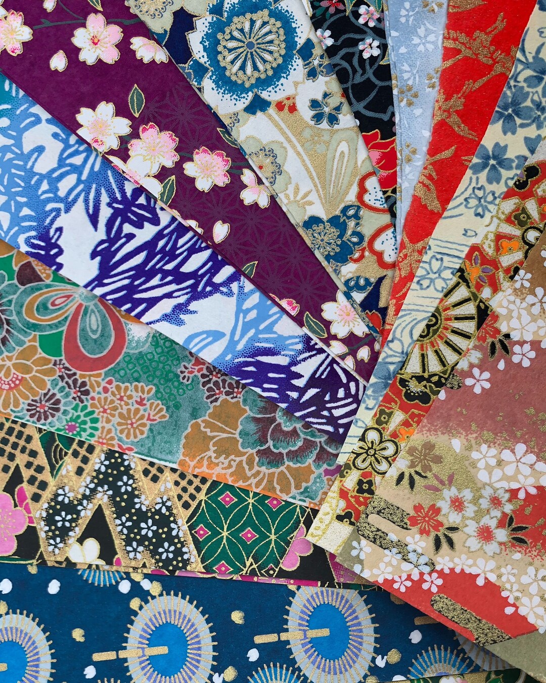 Chiyogami Paper 8.5 X 11 - Japanese Washi Paper | Scrapbook Art Paper 4 ...