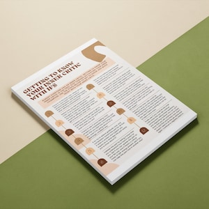 Getting to Know Your Inner Critic With IFS - Etsy