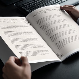 DBT Skill Building Using Journaling and Writing Prompts; DBT Skills ...