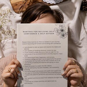 Mantras for Building Self-confidence & Self-esteem - Etsy