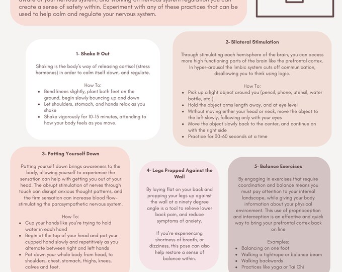 Breathing Techniques Cheat Sheet Etsy Canada