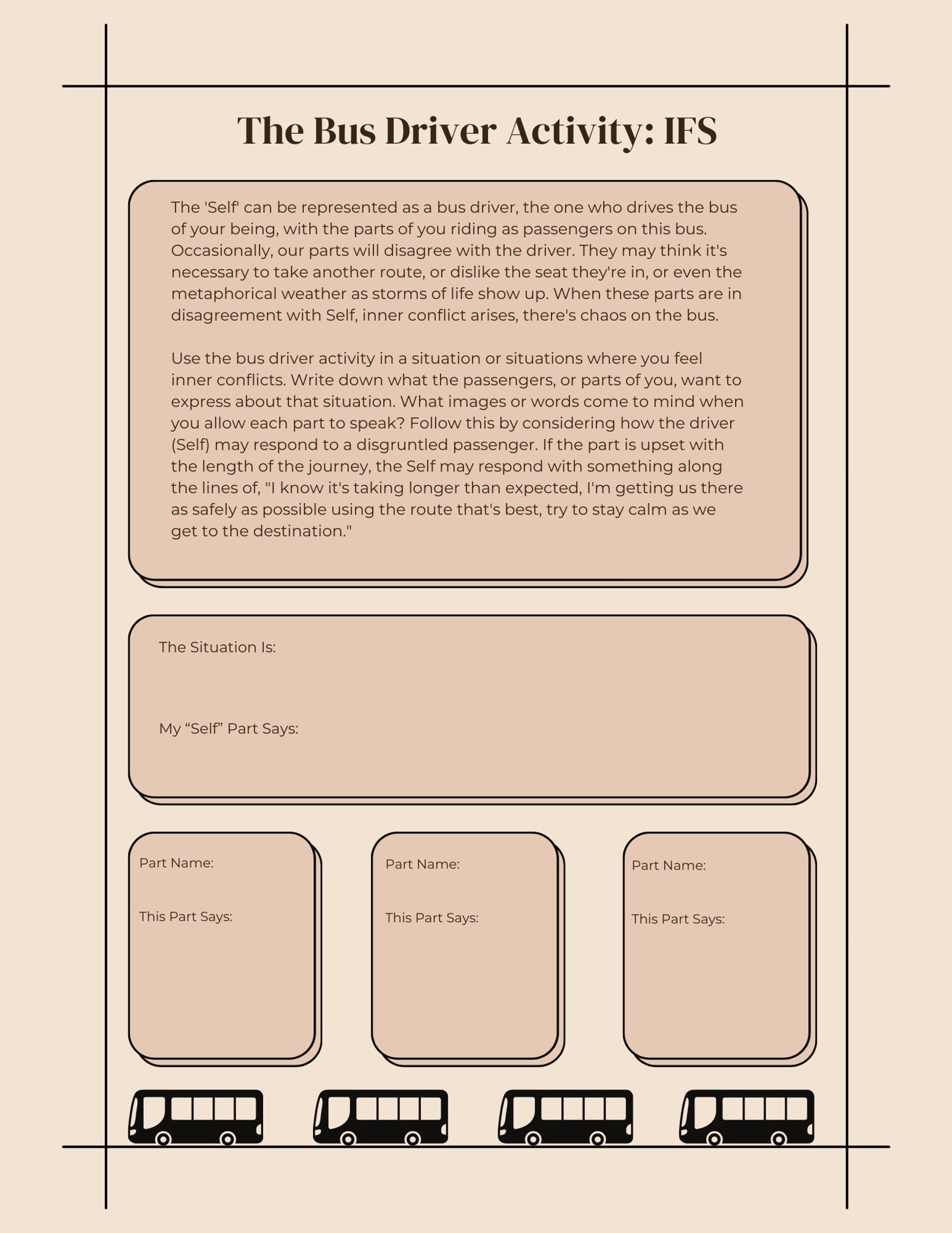 IFS: Bus Driver Activity - Etsy