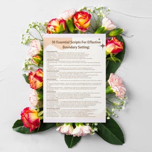 36 Boundary Setting Scripts: Effective Communication (therapy Tools) - Etsy
