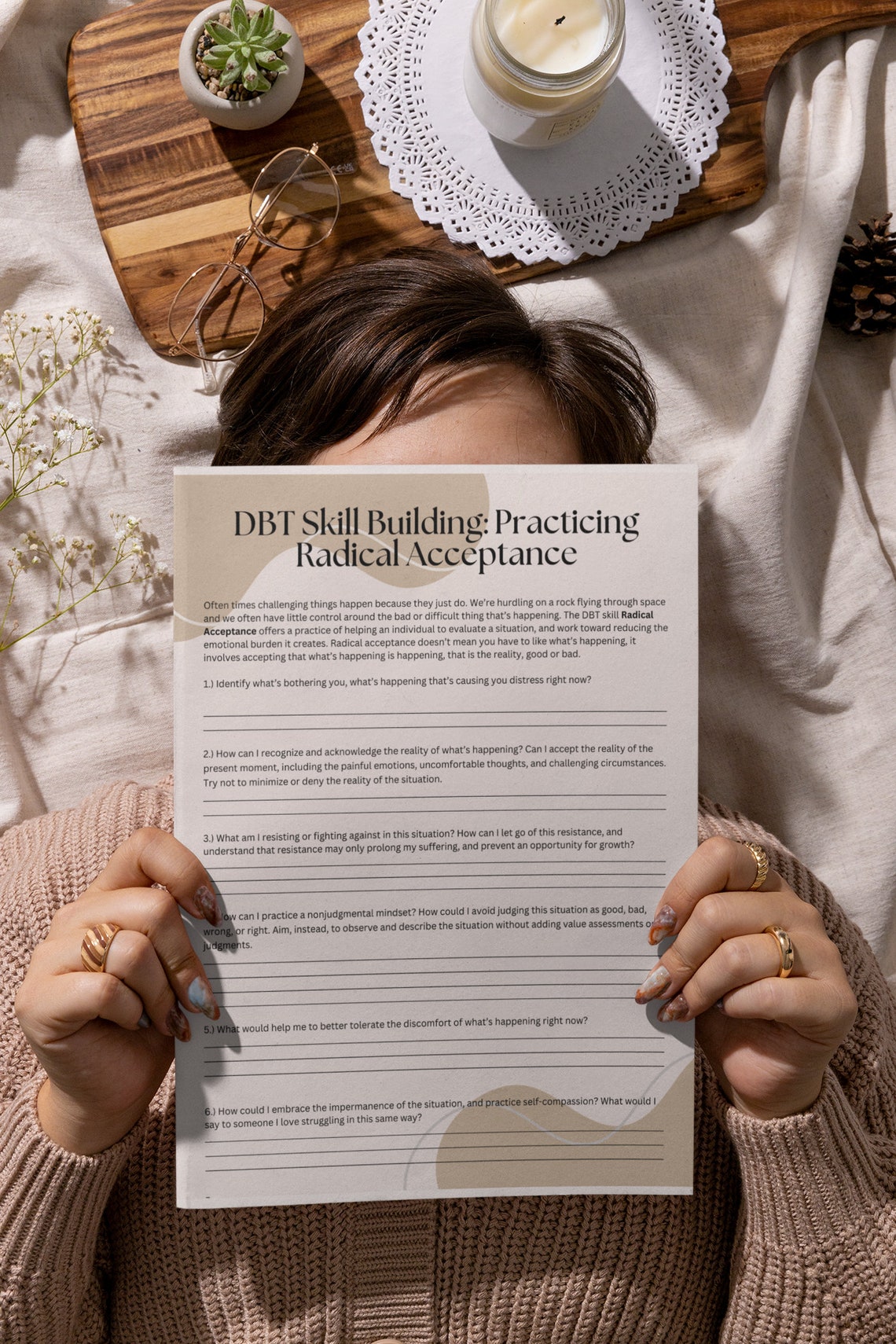 DBT Skill Building: Practicing Radical Acceptance - Etsy