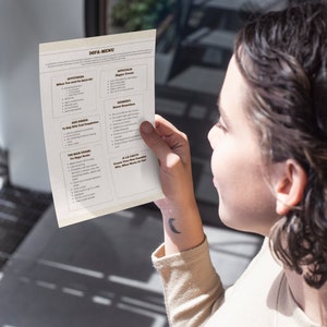 Dopamine Menu- Dopa Menu (ADHD Tool) - Etsy