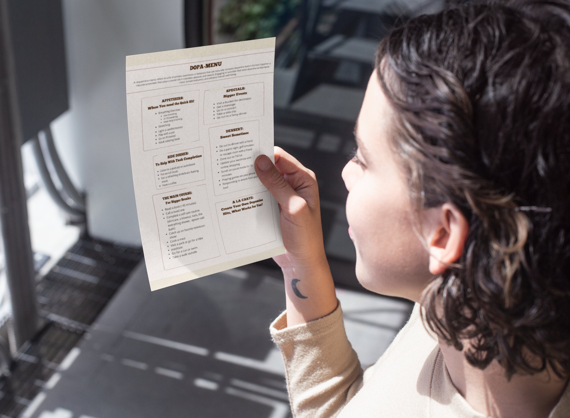 Dopamine Menu Dopa Menu ADHD Tool - Etsy