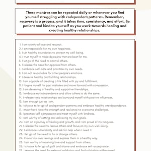 Codependency Recovery Bundle: Therapist Tools & Healing Resources - Etsy