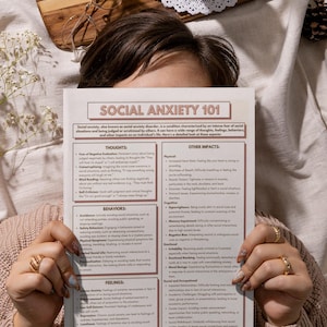 Social Anxiety 101; Social Anxiety Worksheet; Social Anxiety Resources ...