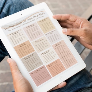 The Body Keeps the Score Cheat Sheet: Trauma Therapy Guide - Etsy Canada